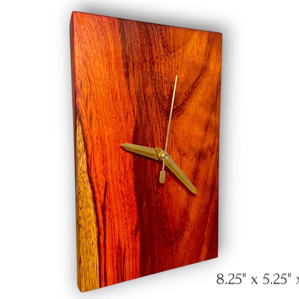 Exotic Wood Clock - Etsy