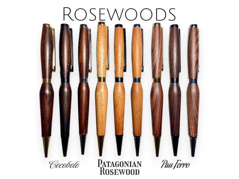 Handmade Pens | Exotic & Common Hardwoods - Etsy