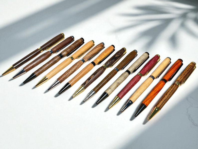 Handmade Pens | Exotic & Common Hardwoods - Etsy