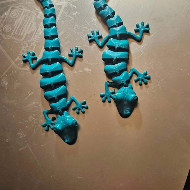 3D Printed Lizard - Etsy