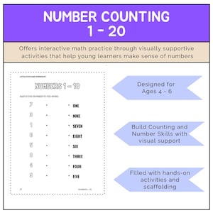 Grade 1 Math Workbook: Counting, Place Value, Number Patterns (PDF ...