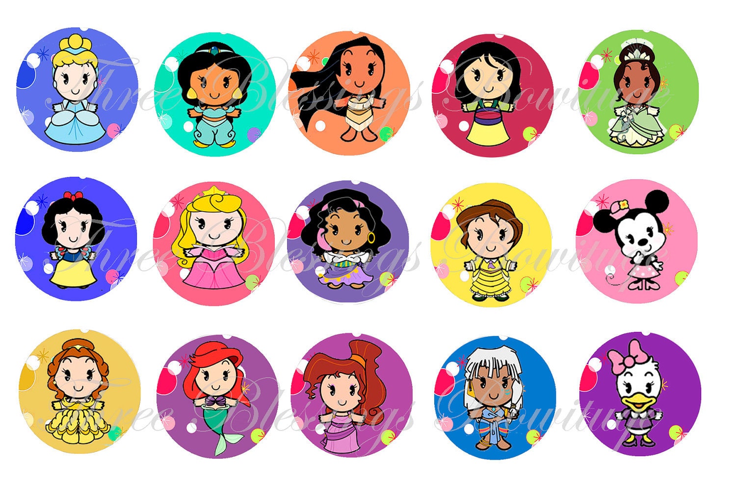 Disney Cuties Clip Art