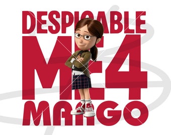 Despicable Me 4 Character Faces PNG ZIP File 3000x3000 Px Mega Minions ...