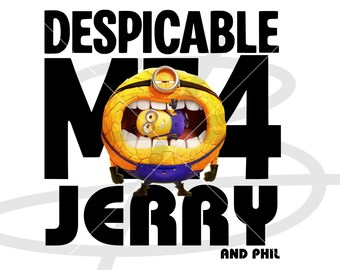 Despicable Me 4 Character Faces PNG ZIP File (3000x3000 Px) + Mega ...