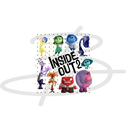 Inside Out 2 Characters PNG - Etsy