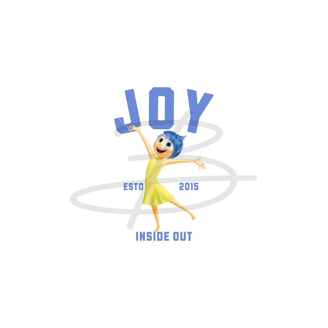 Inside Out JOY PNG SVG - Etsy