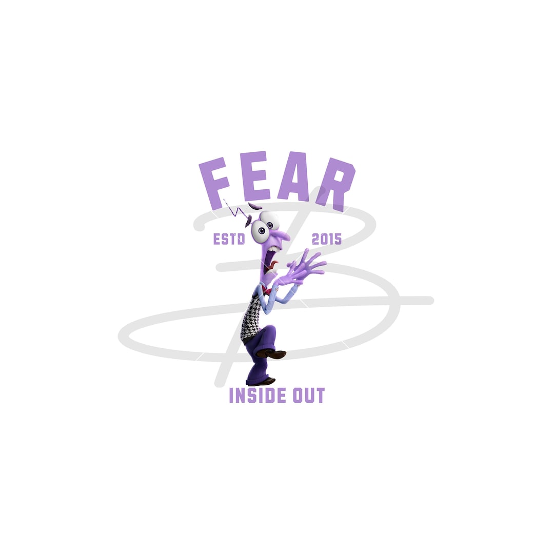 Inside Out FEAR PNG - Etsy