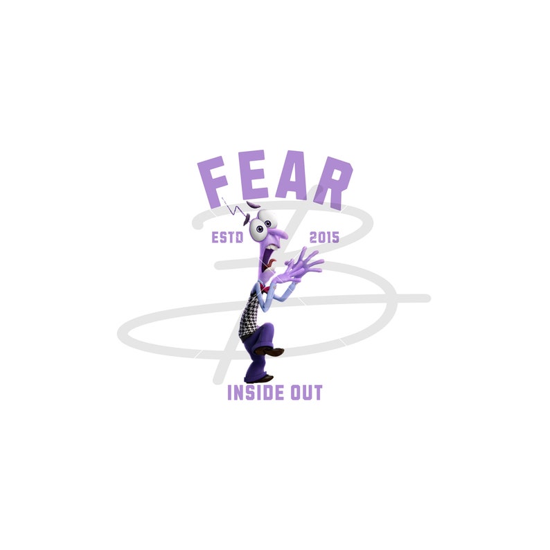 Inside Out FEAR PNG - Etsy