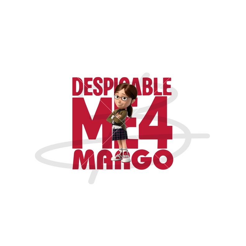 Despicable Me 4 Margo PNG - Etsy