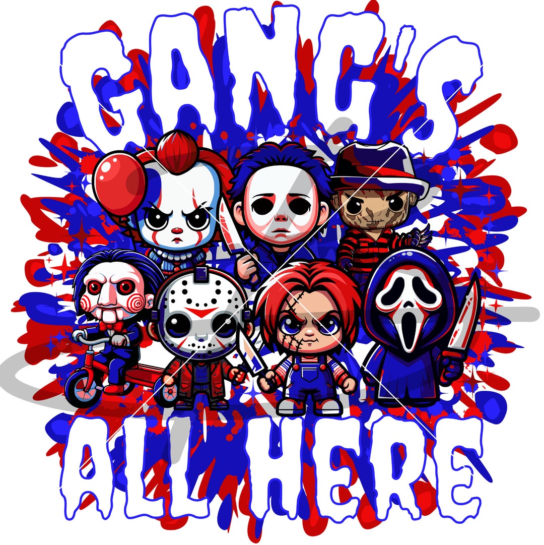 Gangs All Here 4th of July PNG SVG - Etsy