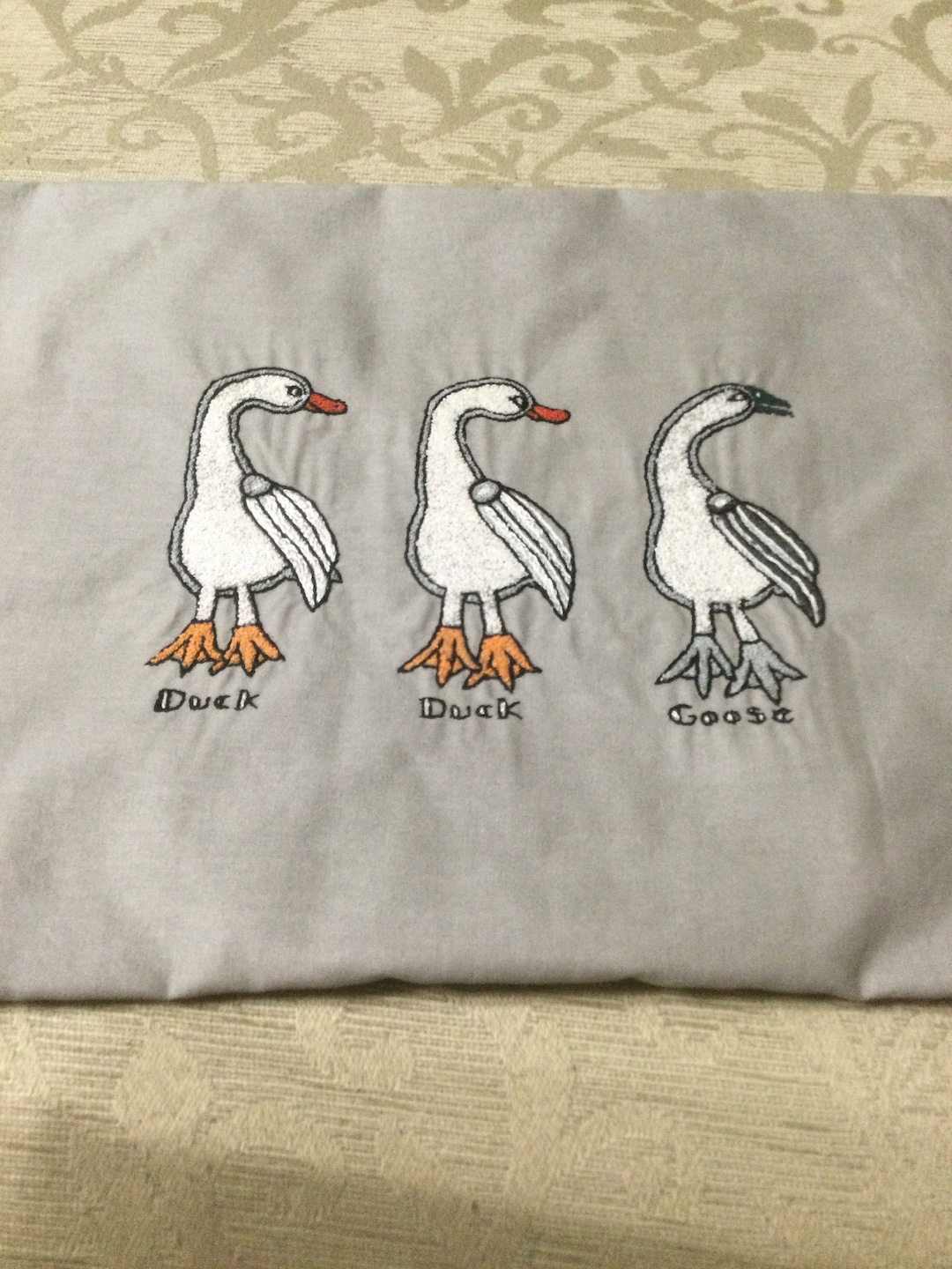 Medieval Duck Duck Goose Bird Embroidery Pattern PDF - Etsy Australia