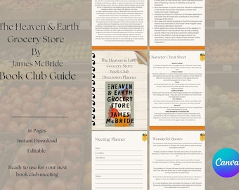 The Heaven and Earth Grocery Store Book Club Guide Kit | Discussion ...