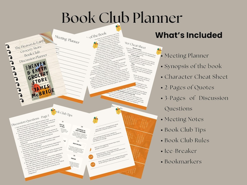 The Heaven & Earth Grocery Store by James Mcbride, Book Club Guide ...