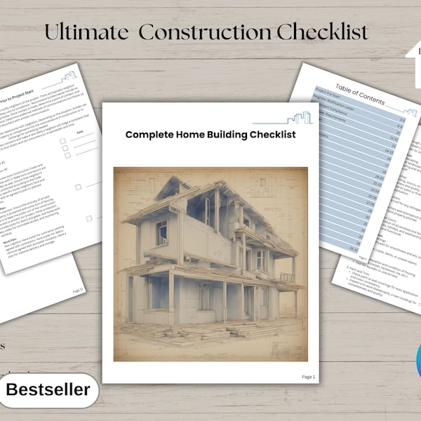 Builder Selection Template - Etsy