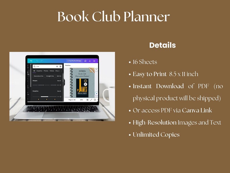 James by Percival Everett, Bookclub Guide Planner - Etsy