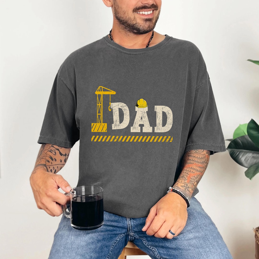 Happy Father's Day Construction Shirt for Dad From Son, Funny Builder ...