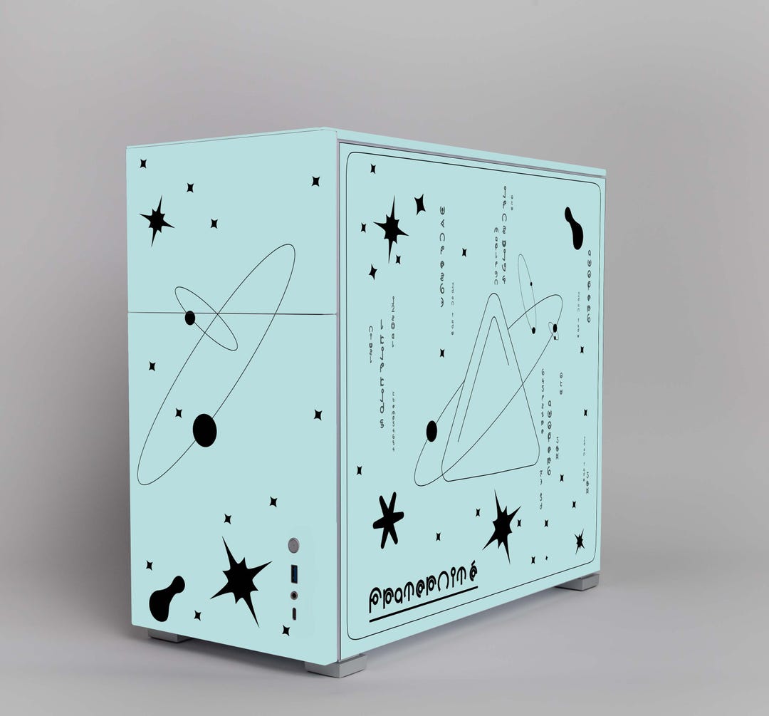 PC Case, Jonsho D31 STD, Pastel Blue Color - Etsy