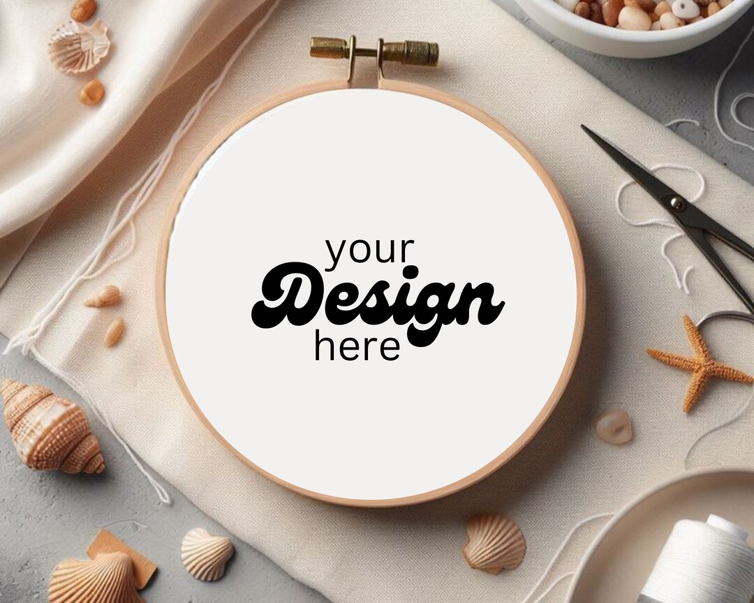 Cross Stitch Mockups Cross Stitch Mockup Modern Mock up Photograph ...