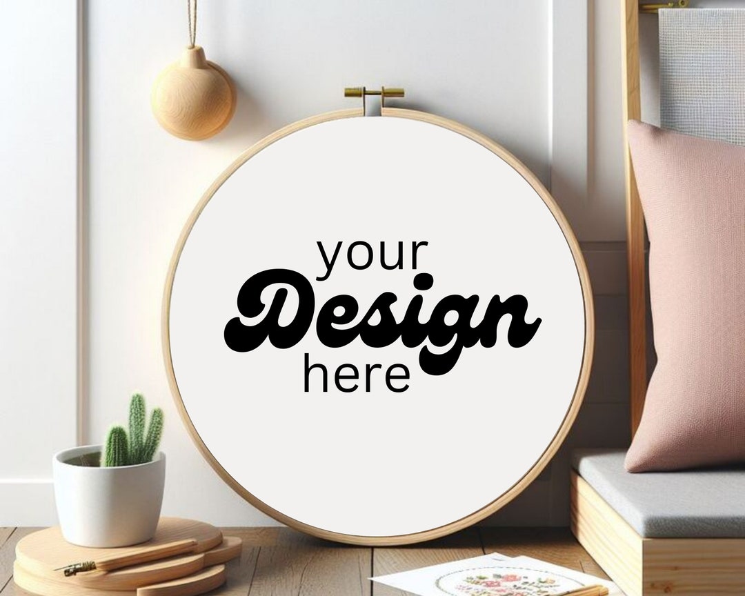 Cross Stitch Mockups Cross Stitch Mockup Modern Mock up Photograph ...