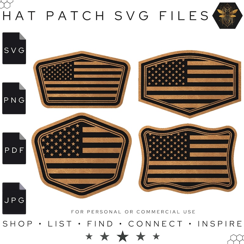 American Flag Patches - Etsy