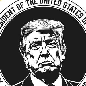 Number 47 | President Donald J Trump | Patriotic Vector Files ...
