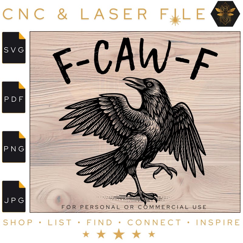 Crow F Caw F Hat - Etsy