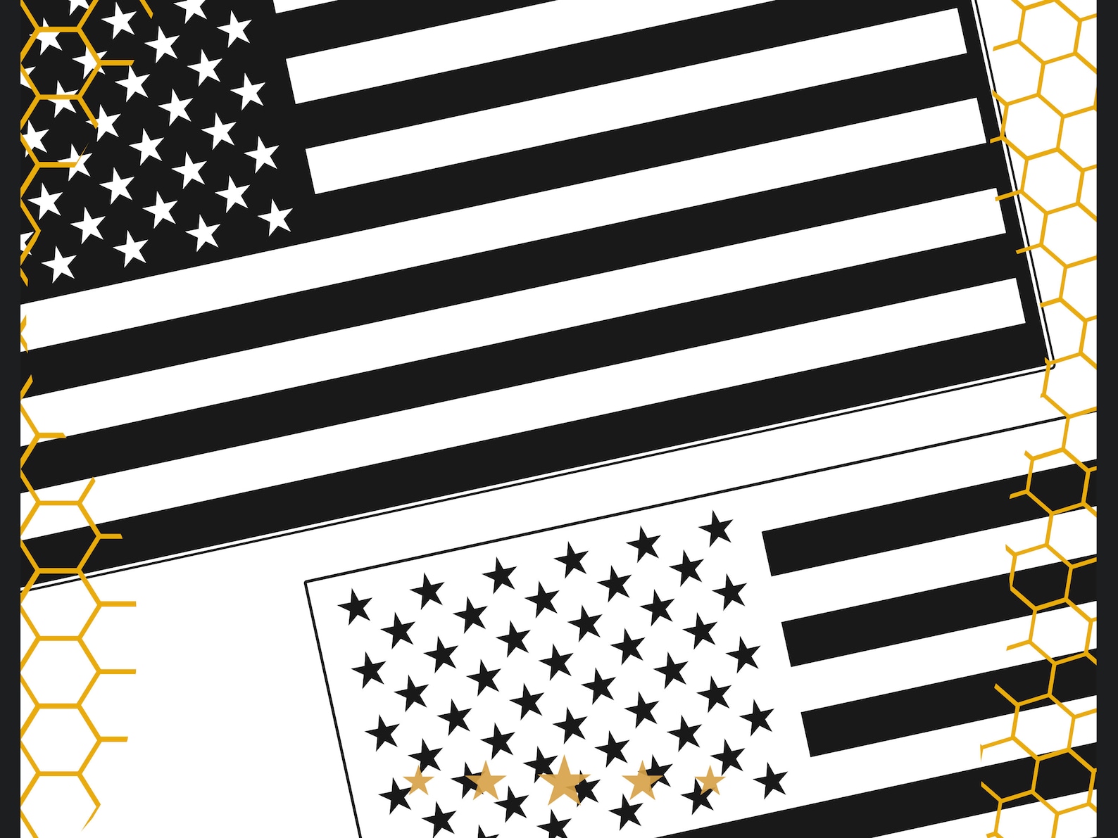 Traditional 50 Star Flag of the United States of America SVG | American ...