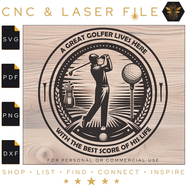 Funny Love of Golf Sign - Etsy