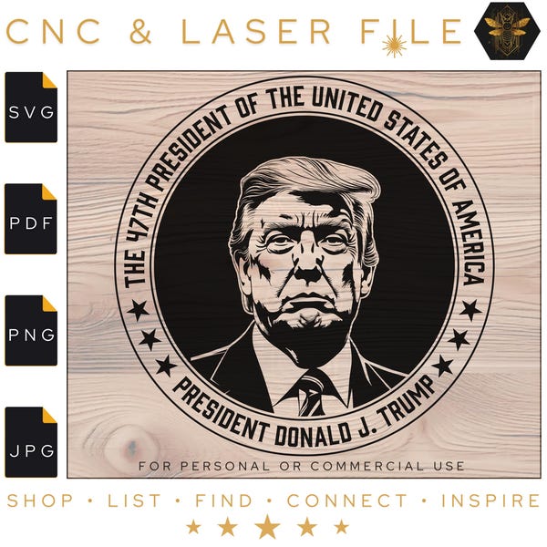 Trump Svg - Etsy