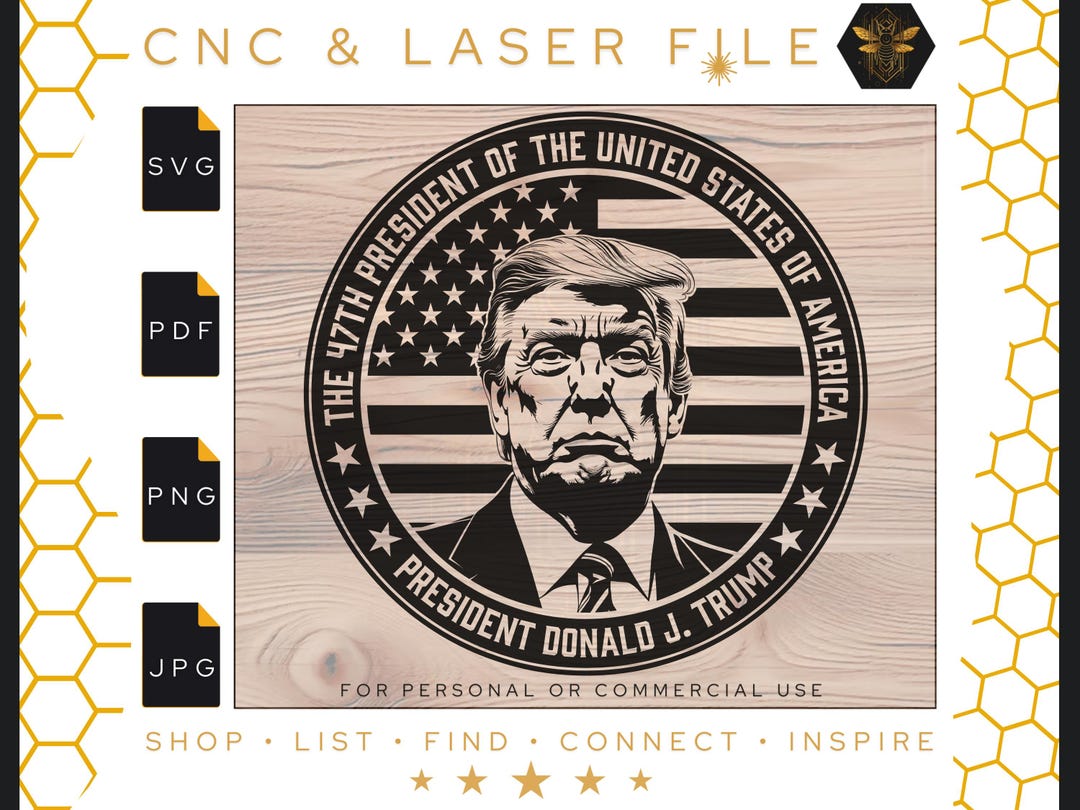 President Donald J Trump Flag Svg | Number 45 and 47 | Patriotic Vector ...