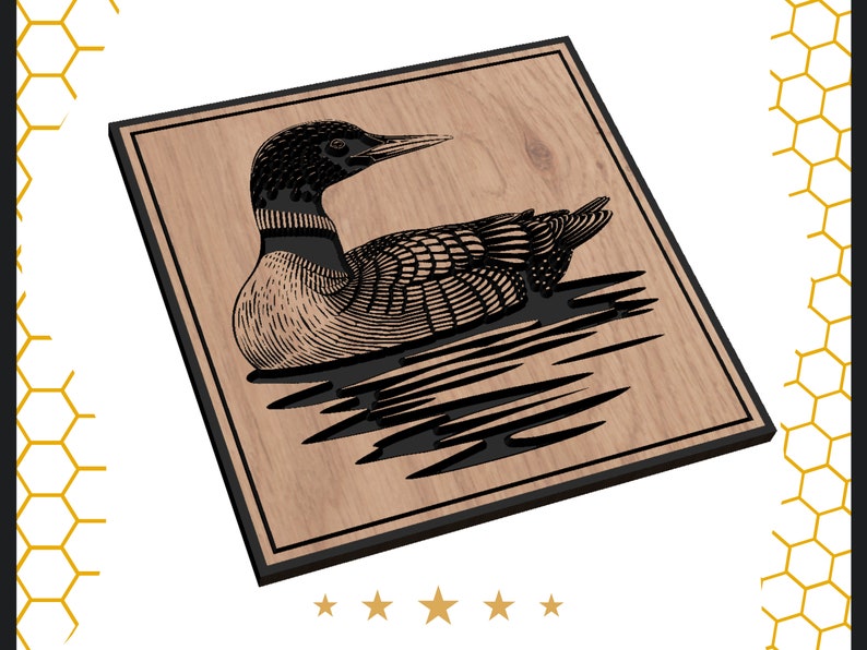 Common Loon Vector File No.2 Svg | Loon Svg | Loon Hunting Svg File ...