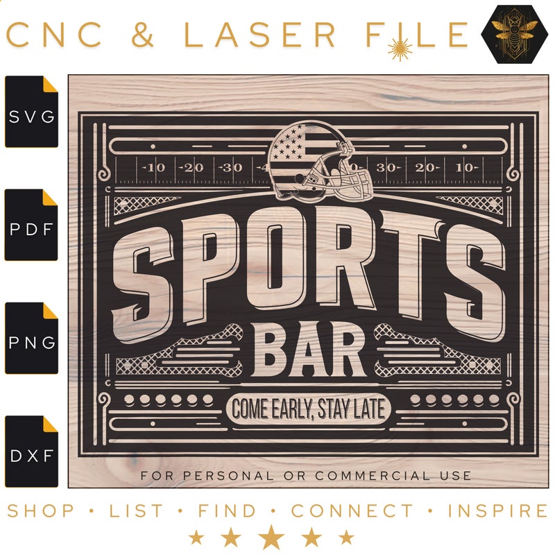 Sports Bar Decor - Etsy