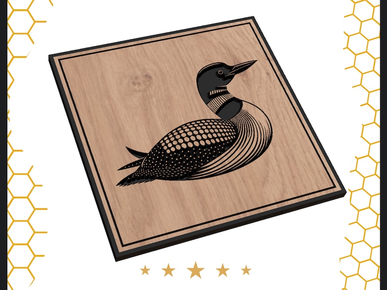 Common Loon Vector File No.3 Svg | Loon Svg | Loon Hunting Svg File ...