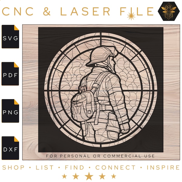 Stained Glass Style - Etsy