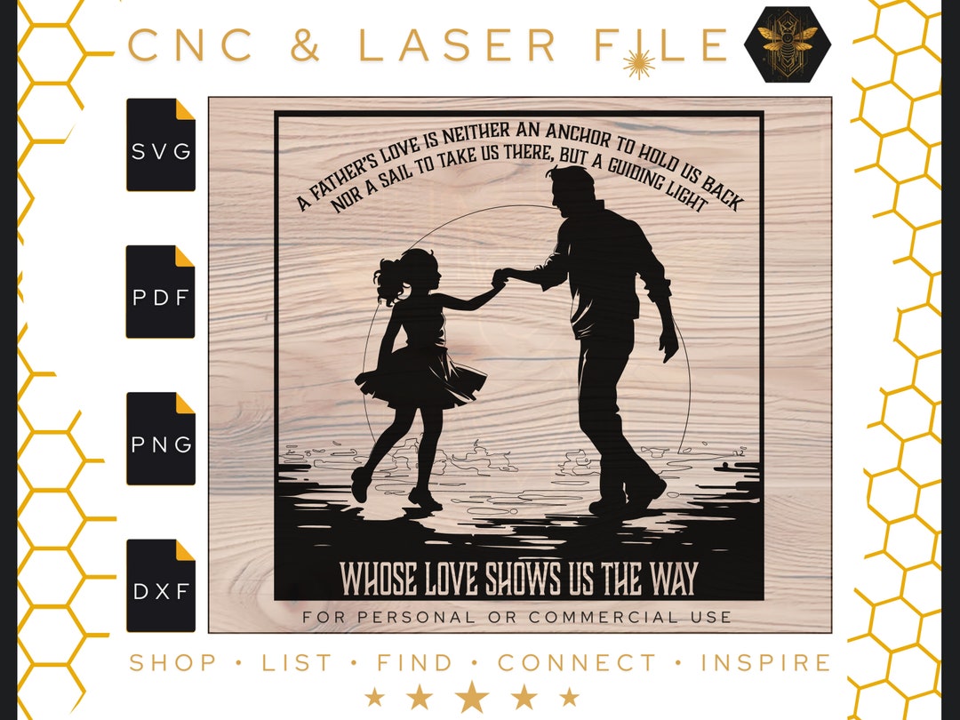 A Father's Love | Daddy Daughter Dance Svg | Dad and Daughter | Dad and ...