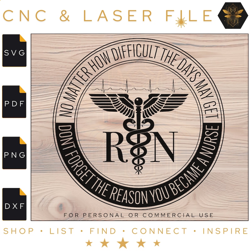 Laser Nursing Files - Etsy