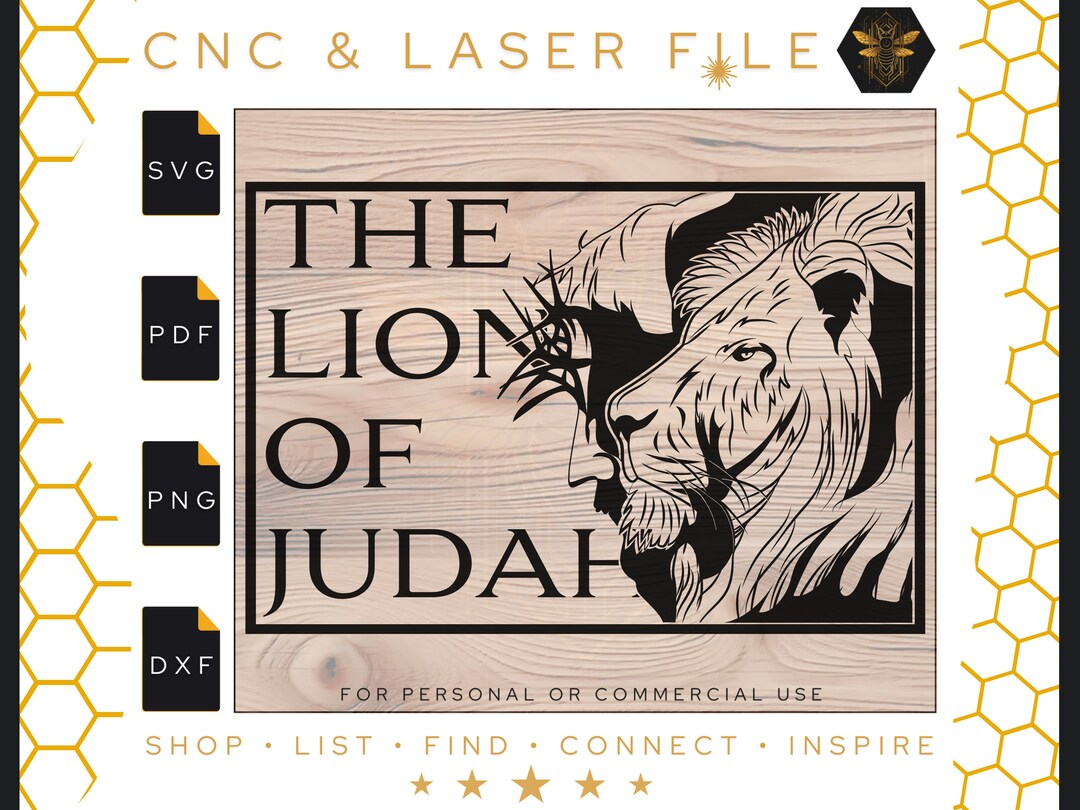 The Lion of Judah | Christ Crucifixion Svg | Easter Files | Jesus and ...