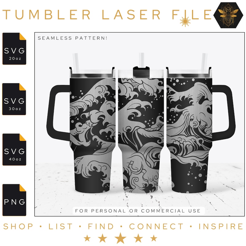 Tumbler Svg - Etsy