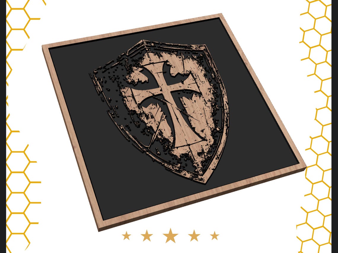 Shield and Cross Battle Worn SVG | Shield of Faith Svg File | Christian ...