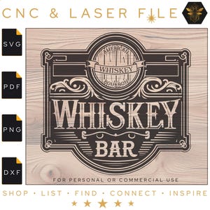 Bar Sign SVG Bundle Package | Home Bar Decor | Whiskey Bar | Tequila ...