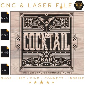 Bar Sign SVG Bundle Package | Home Bar Decor | Whiskey Bar | Tequila ...