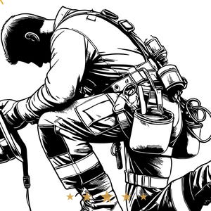 Kneeling Lineman Praying SVG | Lineman Kneeling Svg | Lineman File ...