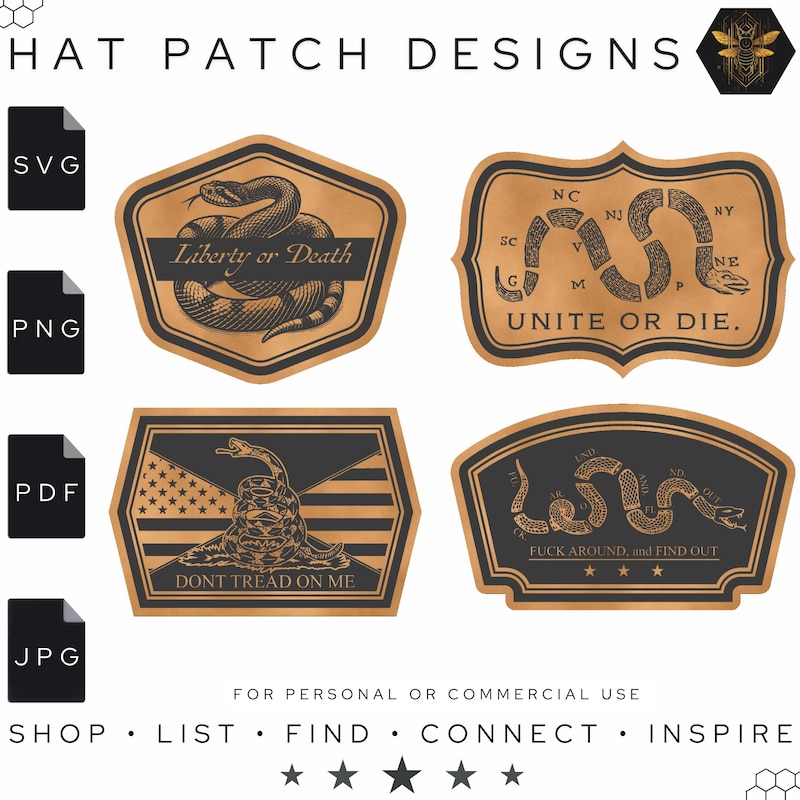 Hat Patches - Etsy