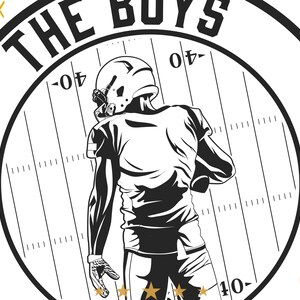 Boys of Fall Football Sign Svg | CNC & Laser File | Football Laser File ...