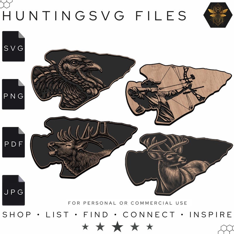 Deer and Deer Hunting Game - Etsy