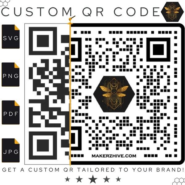 Illustration Qr Code Sign - Etsy
