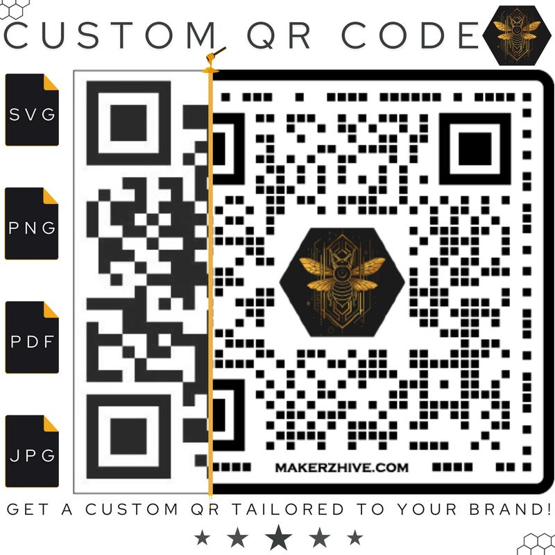 Qr Code Art - Etsy