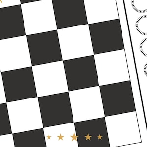 Checker Board Template Svg | Checkers CNC & Laser Engraving or Cut File ...
