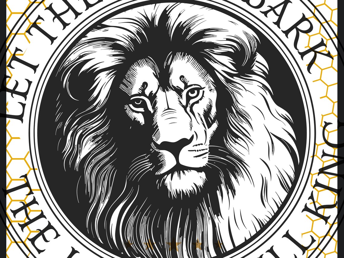 Let the Dogs Bark the Lion is Still King 2 Lion Svg Stoic Lion ...