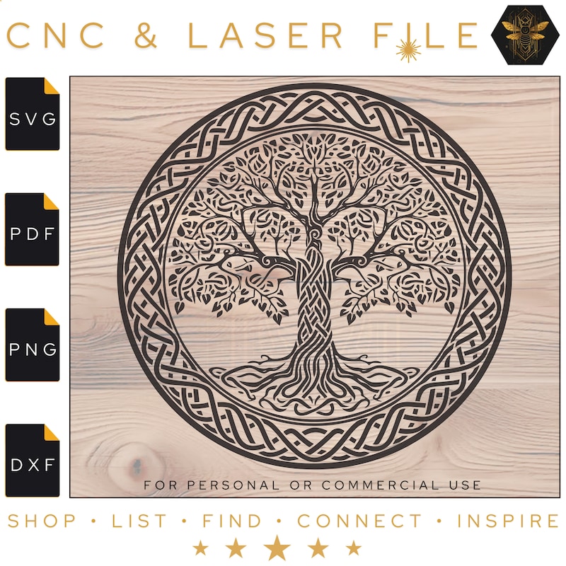 Celtic Tree of Life Pdf - Etsy